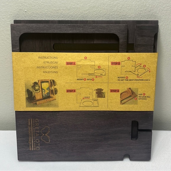 Cell Phones & Accessories | Greta Oto Italian Design Wooden Docking ...